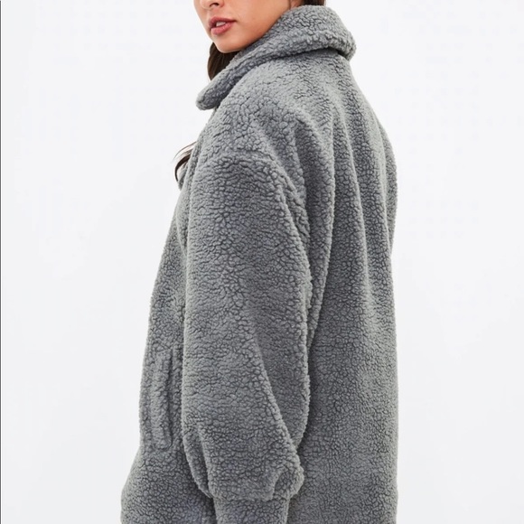 Missguided | Jackets & Coats | Missguided Borg Aviator Jacket | Poshmark